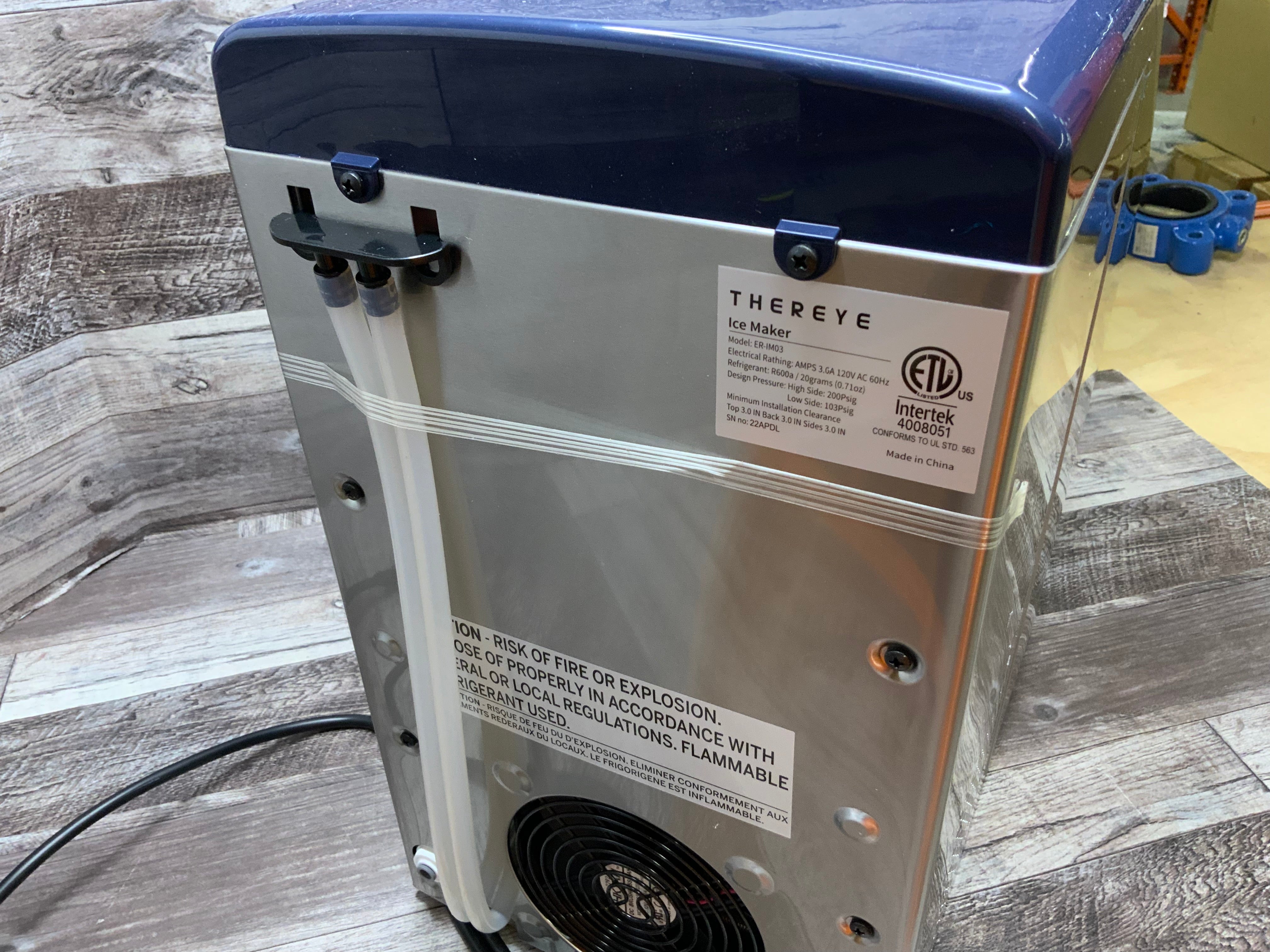 Thereye Countertop Nugget Ice Maker, Top-Loading Ice Machine (ER-IMO3) Thereye Countertop Nugget Ice Maker, Top-Loading Ice Machine (ER-IMO3)